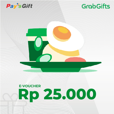 Paysgift - E-Voucher GrabFood Value 25.000