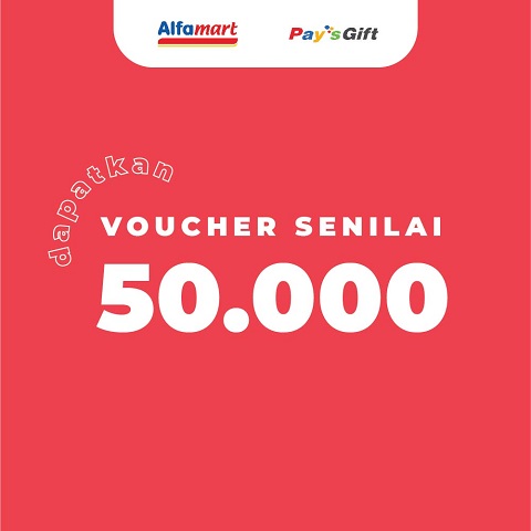 Paysgift - Alfamart E-Voucher Rp. 50.000