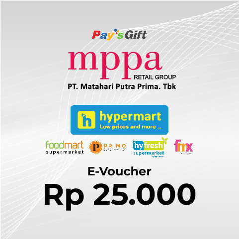 Paysgift - HYPERMART E VOUCHER RP 25.000