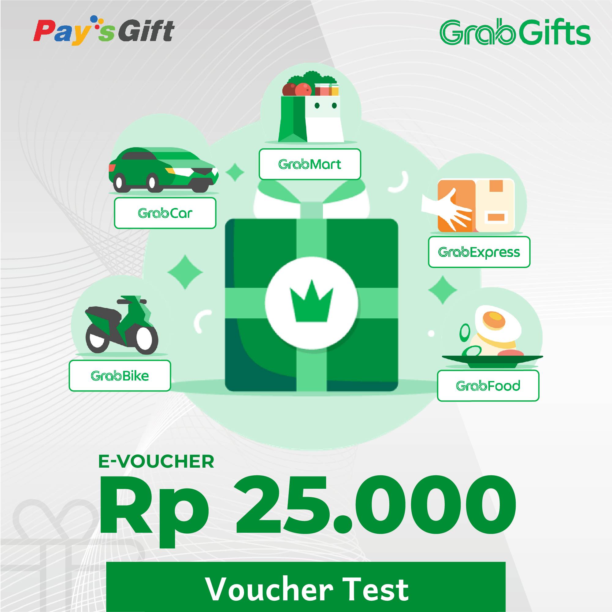 Paysgift - Test Voucher-Grabgifts Denom 25k