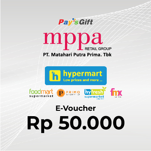 Paysgift - HYPERMART E VOUCHER RP 50.000