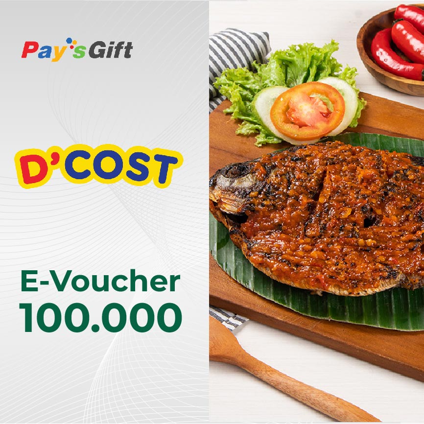 Paysgift - E Voucher DCOST SEAFOOD IDR 100,000