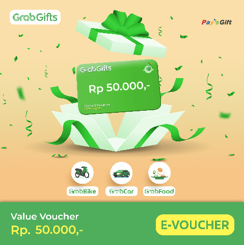Paysgift - E-Voucher GrabGifts Value 50.000