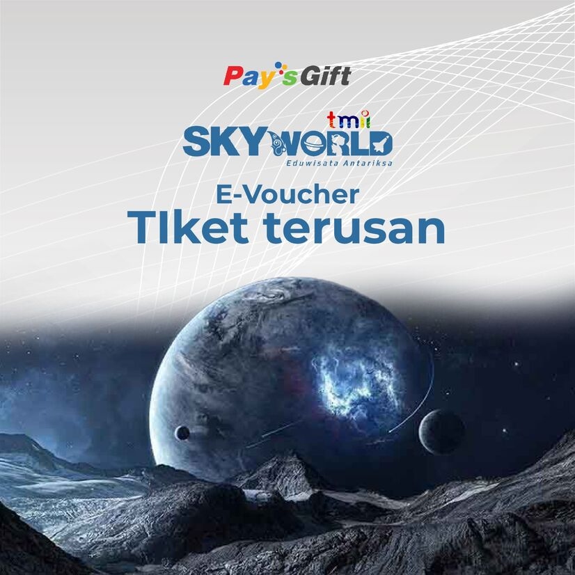 Paysgift - E-Voucher Tiket Masuk Skyworld Indonesia 2024