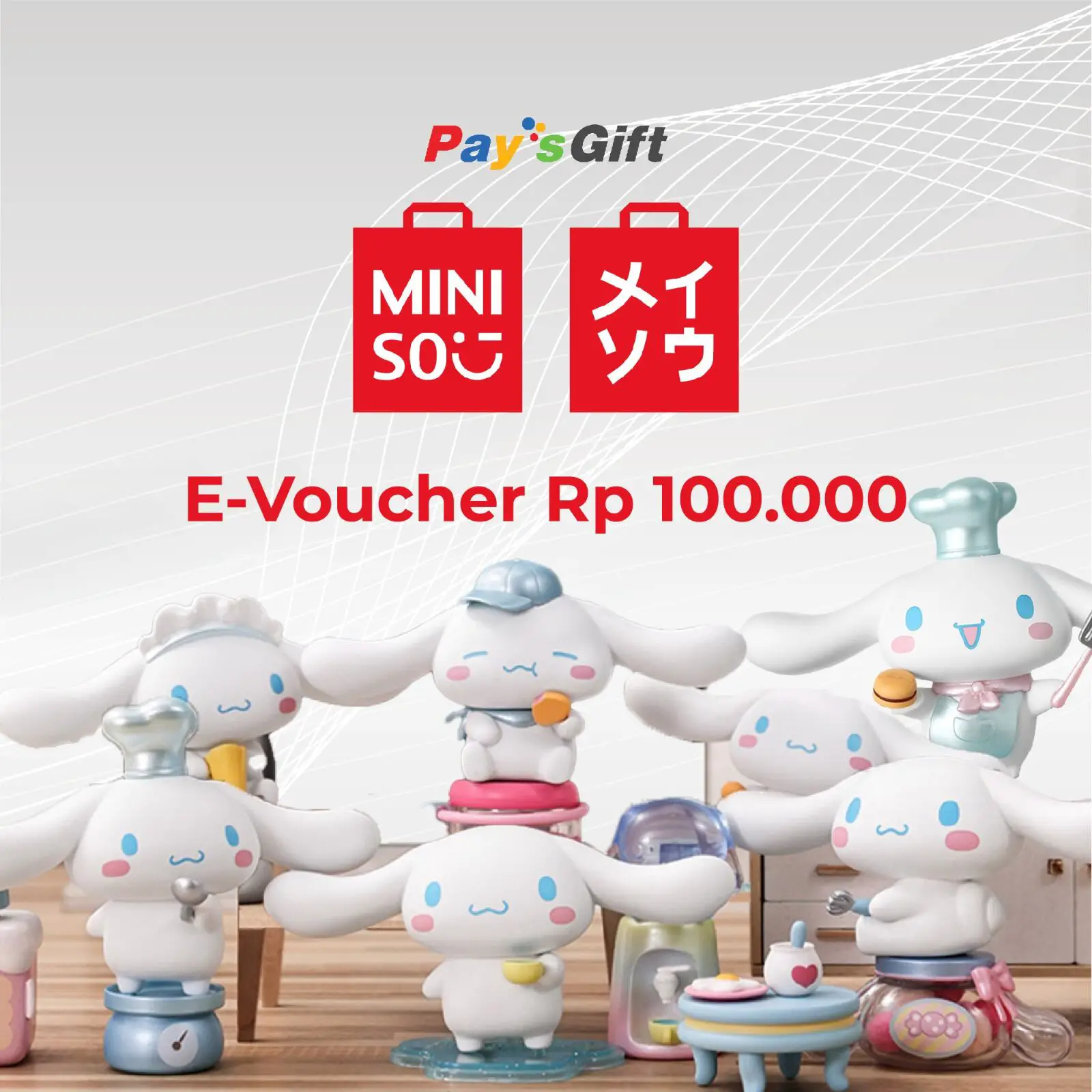 Paysgift - E-Voucher Miniso Rp 100.000