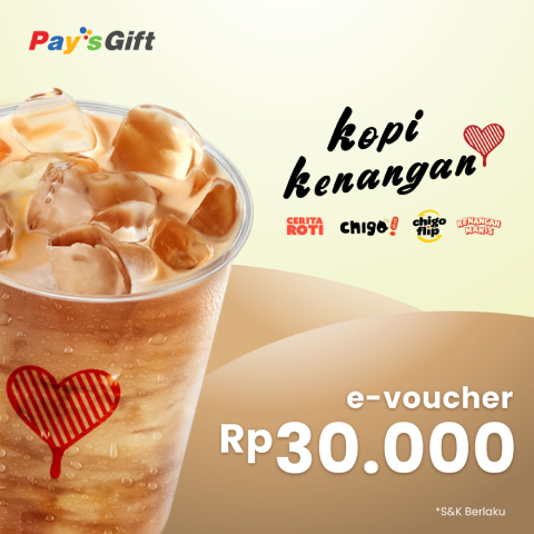 Paysgift - E-Voucher Kopi Kenangan Rp. 30.000