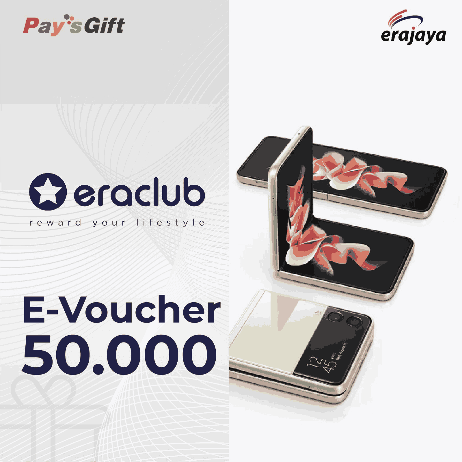 Paysgift - My Eraspace Eraclub E-Gift Card Value Rp 50.000