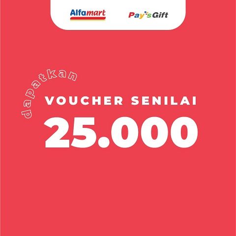 Paysgift - E-Voucher Alfamart Rp 25.000