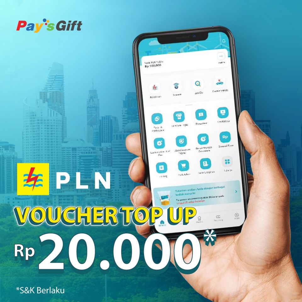 Paysgift - Token PLN Rp. 20.000